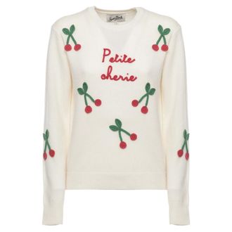 Saint Barth Femme, Pulls, Beige, Taille: 36 FR New Queen Sweater