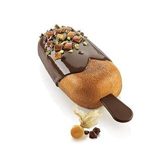 Silikomart Silikomart | GEL 01 XXL Moule en Silicone, antiadh&eacute;sif, Emballage de 1 Moule, 185 x 95 mm, h 58 mm, Volume 0,765 ml, Fabriqu&eacute; en Italie