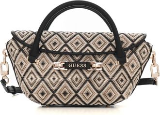 Guess Femme, Sacs, Multicolore, Taille: ONE Size Sophia Mini Sac &agrave; Main Besace