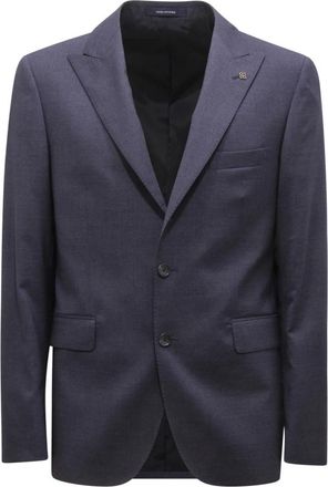 Tagliatore Abito Suit E - - Jackets - Herren - Blau - L