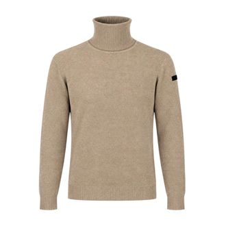 Roberto Ricci Design Pull &agrave; col roul&eacute; en velours - Homme - Pulls - Beige - Taille: M