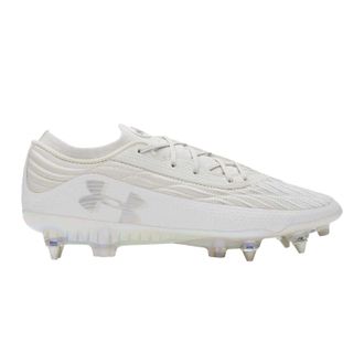 Under Armour Clone Magnetico Elite 4 Fu&szlig;ball-Stiefel f&uuml;r Herren (Wei&szlig;)