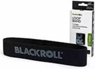BLACKROLL Black Roll Loop Band, Black - extra stark