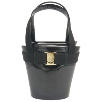 Ferragamo Sac Seau Pre-owned - Femme - Pre-owned - Noir - Taille: ONE Size
