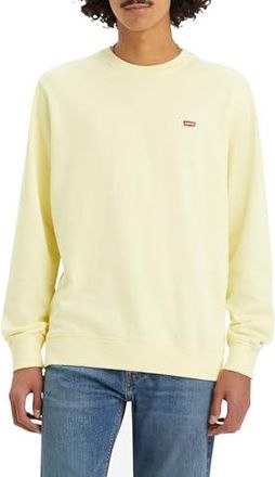 Levi's Sweat-Shirt The Original HM Crew pour Homme, Cire Jaune, L