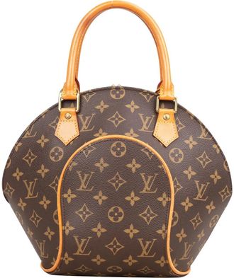 Louis Vuitton Crossbody Bags - Louis Vuitton Canvas Monogram Ellipse PM Handbag - Gr. unisize - in Braun - f&uuml;r Damen