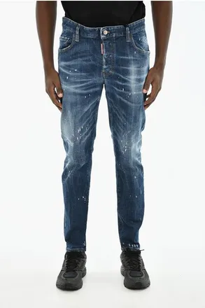 Dsquared2 Vintage Effect Regular Fit Jeans 15cm size 54