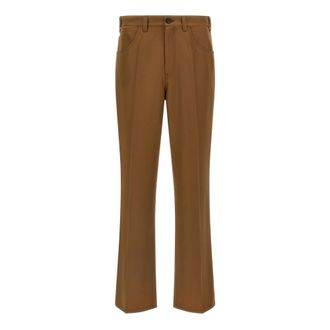 Marni Homme, Pantalons, Brun, Taille: M Pantalon droit