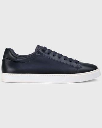 Doucal's Sneaker Spencer aus weichem Nappaleder in