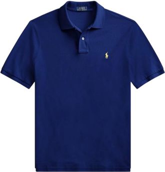 Ralph Lauren Homme, Tops, Bleu, Taille: XL Fall Royal Polo