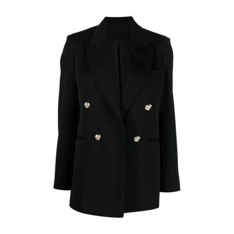 Lanvin Doppelreihige Jacke - - Jackets - Damen - Schwarzk - S