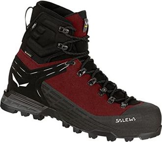 Salewa Ortles Ascent Mid GTX Bottes pour femme, Noir Syrah, 41 EU