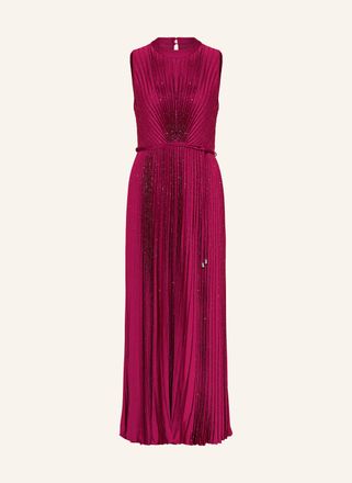 Phase Eight Plisseekleid Simara Mit Glitzergarn pink