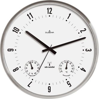 Dugena Funk Wanduhr Analog Quarz 4277430