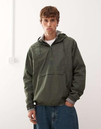 Umbro Cagoule - Windjacke in Khaki-Gr&uuml;n