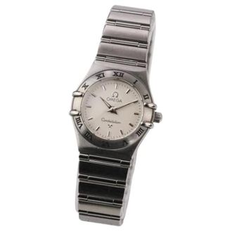 Omega Montre &agrave; quartz vintage Pre-owned - Femme - Pre-owned - Blanc - Taille: ONE Size