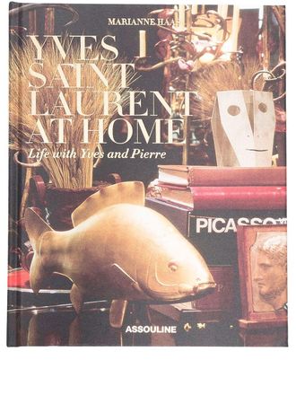 ASSOULINE livre Yves Saint Laurent At Home by Jacques Grange - Noir