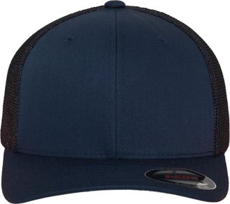 Flexfit Unisex Mesh Trucker Mütze, Navy,S/M