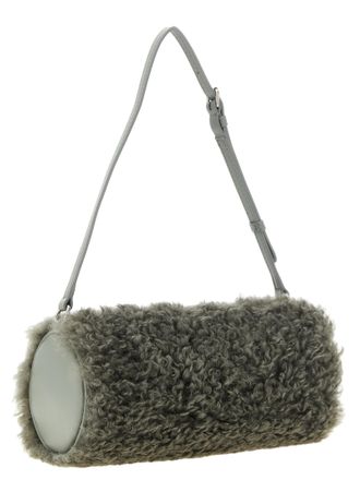 Stella McCartney Teddy Texture Clutch - Gray