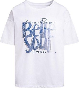soccx Rundhalsshirt aus Baumwolle