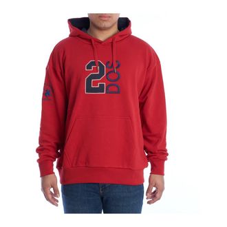 La Martina Zip-Hoodie mit ikonischem Design - - Sweatshirts & Hoodies - Herren - Rot - L