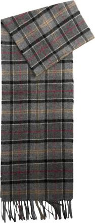 Barbour &Eacute;charpe en laine dagneau tartan - unisex - Accessoires - Gris - Taille: ONE Size