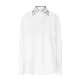 Genny Wei&szlig;e Casual Hemden - - Blouses & Shirts - Damen - Wei&szlig; - S