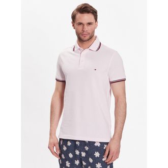 Tommy Hilfiger Poloshirt 1985 MW0MW30750 Rosa Slim Fit