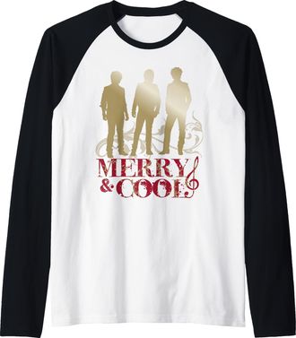 Disney Jonas Brothers Christmas Merry & Cool Holiday Raglan