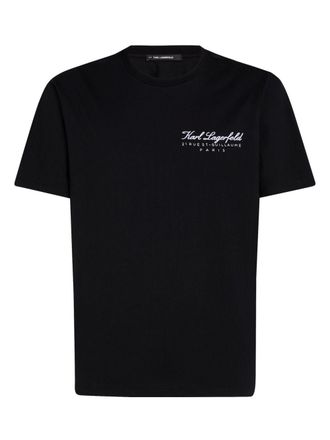 Karl Lagerfeld t-shirt Hotel Karl - Noir