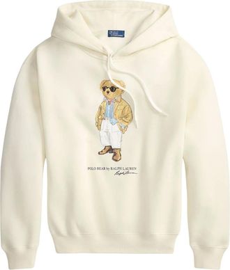 Ralph Lauren Femme, Sweatshirts et sweats &agrave; capuche, Beige, Taille: 36 FR Polo Bear SweaT-shirt