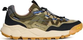 Flower Mountain Low-Top Sneaker - Iwano 2 Uni Suede And Nylon Sneakers - Gr. 41 (EU) - in Beige - für Damen