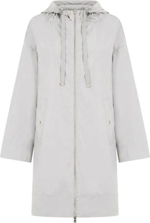 Herno Femme, Manteaux, Gris, Taille: 42 FR Parka L&eacute;g&egrave;re