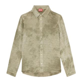 Diesel Homme, Chemises, Brun, Taille: L Casual Chemises