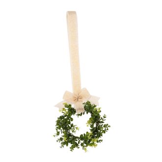 Amosfun K&uuml;nstlicher Eukalyptuskranz F&uuml;r K&uuml;chenschr&auml;nke Gr&uuml;nkranz F&uuml;r K&uuml;chenschr&auml;nke F&uuml;r T&uuml;ren Fenster St&uuml;hle W&auml;nde Heimdekoration