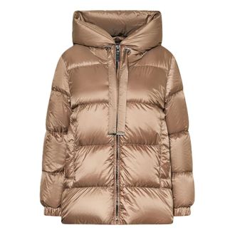 Max Mara Seia Daune Jacket - Femme - Vestes - Jaune - Taille: 40 FR