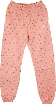 Nike Gedruckte Fleece-Jogginghose - - Sport - Damen - Rosa - L