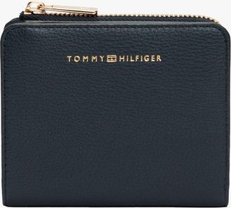 Tommy Hilfiger Portefeuille zipp&eacute; &agrave; logo effet cuir
