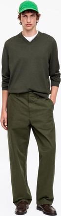 Arket Weite Workwear-Chinohose -Gr&uuml;n
