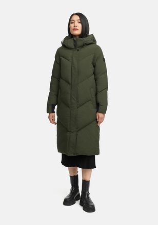 Marikoo Winterjacke MARIKOO Teonaa, Damen, Gr. XL, gr&uuml;n (olive), Obermaterial: 100% Polyester. Futter: 100% Polyester. Wattierung: 100% Polyester. &Auml;rmelfutter