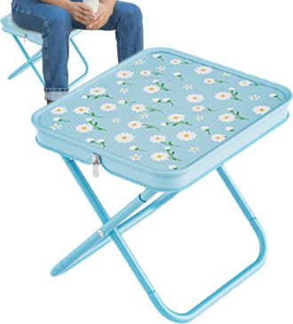 Generic Klapphocker,Tragbarer Sitzhocker | Komfortabler Sitz Für Outdoor Camping Küche Angeln