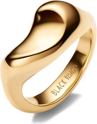 Maria Black bague Saddle - Or