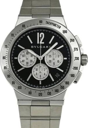 Bulgari Montre vintage doccasion - Homme - Pre-owned - Noir - Taille: ONE Size