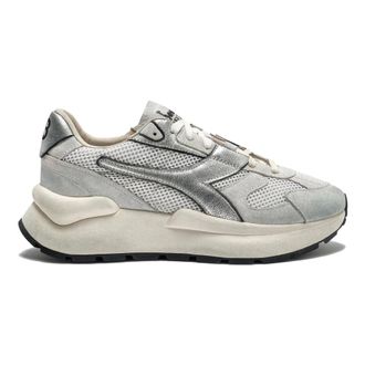 Diadora Femme, Chaussures, Blanc, Taille: 38 1/2 EU Mercury Elite Metal Used