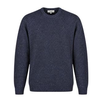 MC2 Saint Barth Pull col rond Regent Donegal - Homme - Pulls - Bleu - Taille: 2XL