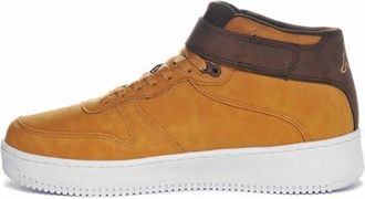 Kappa Homme Logo MASERTA 4 MD Running Shoes, Yellow Tan-Brown, 39 EU