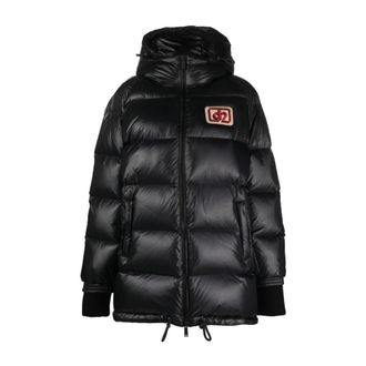 Dsquared2 Damen, Jacken, Schwarzk, 2XSGr&ouml;&szlig;e