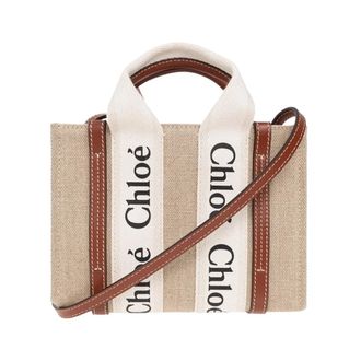 Chlo&eacute; Woody Mini Umh&auml;ngetasche - - Bags - Damen - Beige - ONE SIZE