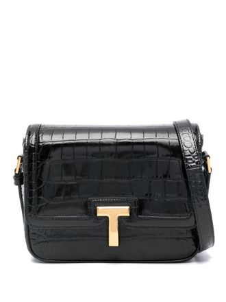Tom Ford petit sac porté épaule Wallis - Noir