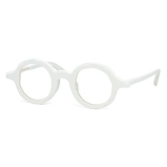 Masahiromaruyama Monture optique Mm-0067 - unisex - Accessoires - Blanc - Taille: 42 MM